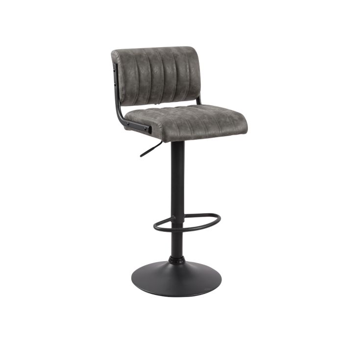 Paris Bar Stool in Grey (Pair)