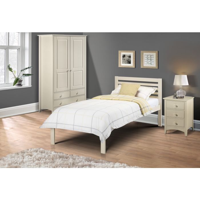 Slocum Stone White Single Bed